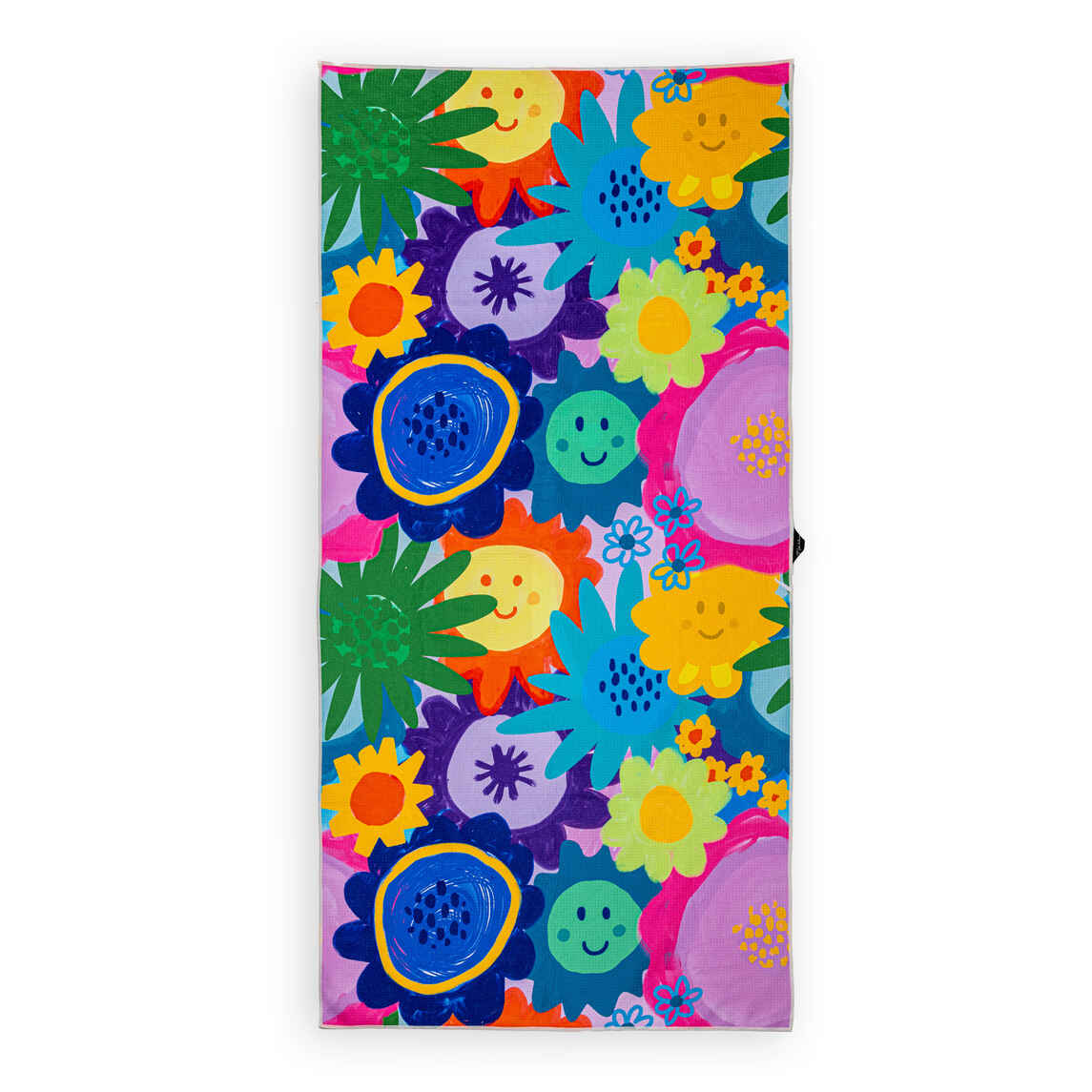 Koko' Beach Towel - Happy Flowers – The Kokomo Co. Australia Pty Ltd